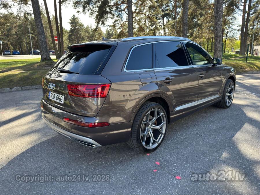 Brūns Audi Q7 2016 Tallina, ar dzinēja tilpumu 3.00 L un nobraukumu 136 tūkst. km par 24999 €, foto 6 vietnē AUTOMOTO.COM.LV