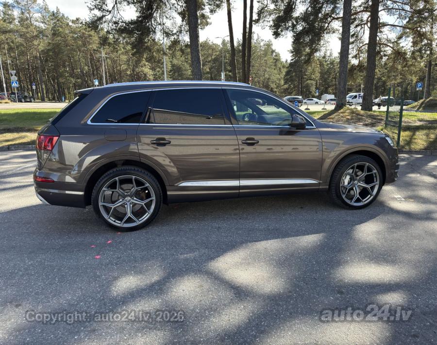 Brūns Audi Q7 2016 Tallina, ar dzinēja tilpumu 3.00 L un nobraukumu 136 tūkst. km par 24999 €, foto 7 vietnē AUTOMOTO.COM.LV