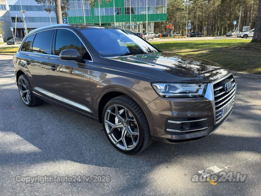 Brūns Audi Q7 2016 Tallina, ar dzinēja tilpumu 3.00 L un nobraukumu 136 tūkst. km par 24999 €, foto 8 vietnē AUTOMOTO.COM.LV