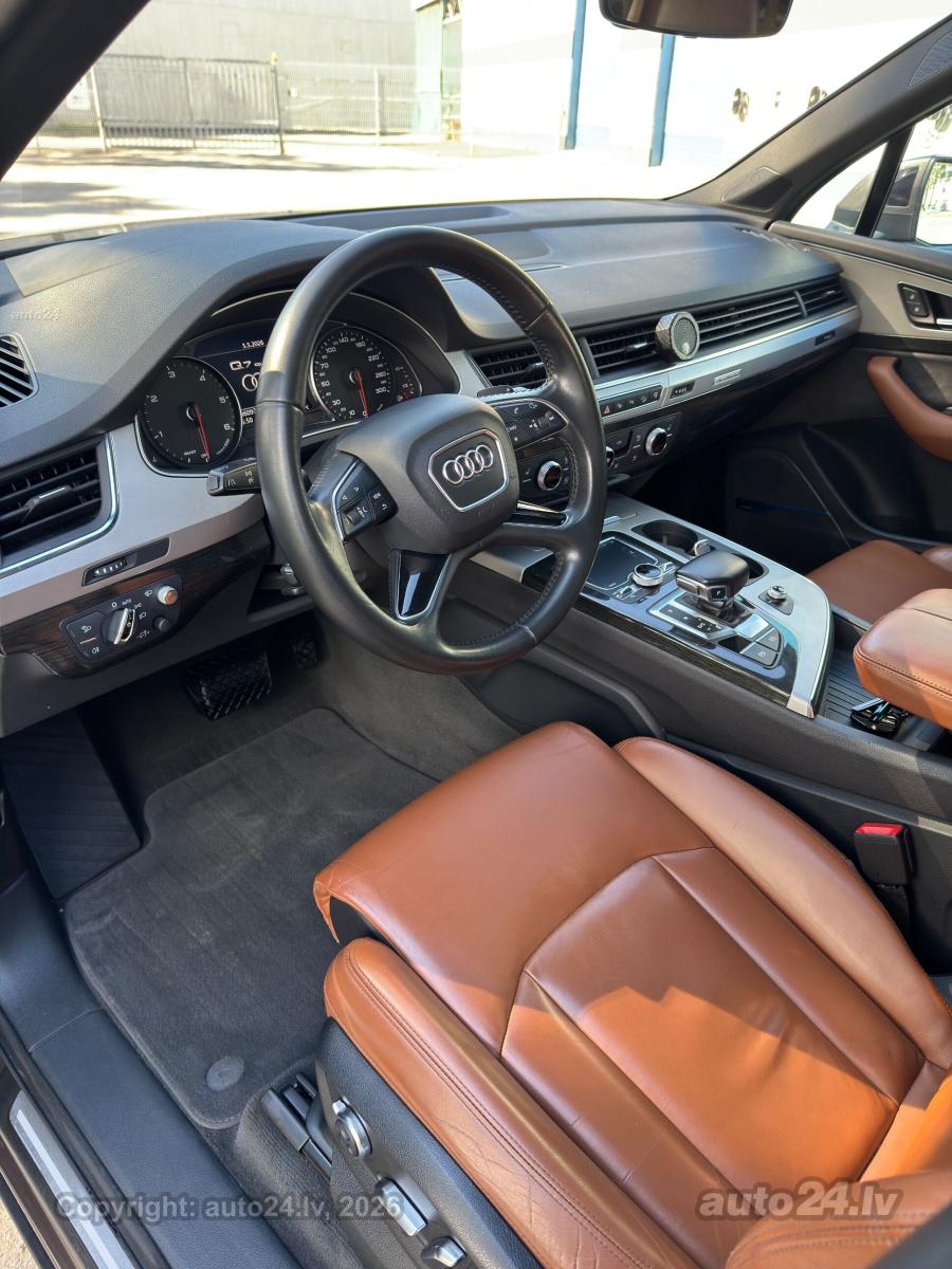Brūns Audi Q7 2016 Tallina, ar dzinēja tilpumu 3.00 L un nobraukumu 136 tūkst. km par 24999 €, foto 10 vietnē AUTOMOTO.COM.LV