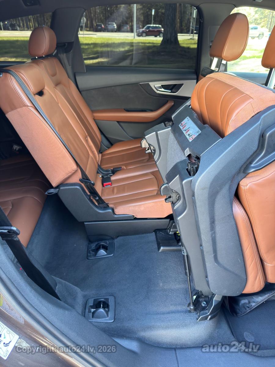 Brūns Audi Q7 2016 Tallina, ar dzinēja tilpumu 3.00 L un nobraukumu 136 tūkst. km par 24999 €, foto 17 vietnē AUTOMOTO.COM.LV