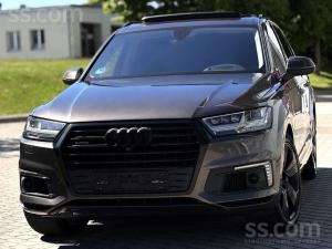Brown Audi Q7 2016 in Riga, with an engine capacity of 3.00 L and mileage of 277 thousand km for 23700 €, photo  on AUTOMOTO.COM.LV