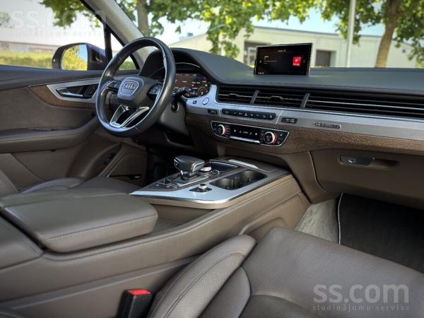 Brūns Audi Q7 2016 Rīga, ar dzinēja tilpumu 3.00 L un nobraukumu 277 tūkst. km par 23700 €, foto 6 vietnē AUTOMOTO.COM.LV