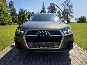 Brown Audi Q7 2016 in Telschi, with an engine capacity of 2.97 L and mileage of 320 thousand km for 21500 €, photo 6 on AUTOMOTO.COM.LV