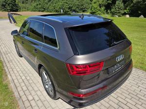 Brown Audi Q7 2016 in Telschi, with an engine capacity of 2.97 L and mileage of 320 thousand km for 21500 €, photo 17 on AUTOMOTO.COM.LV