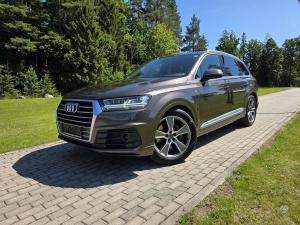 Brown Audi Q7 2016 in Telschi, with an engine capacity of 2.97 L and mileage of 320 thousand km for 21500 €, photo 19 on AUTOMOTO.COM.LV