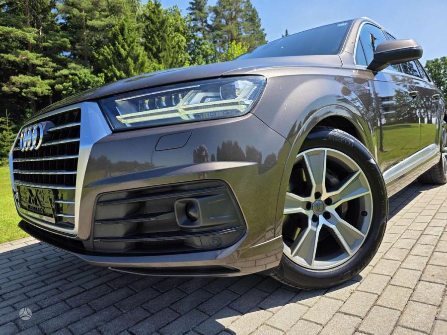 Brown Audi Q7 2016 in Telschi, with an engine capacity of 2.97 L and mileage of 320 thousand km for 21500 €, photo 21 on AUTOMOTO.COM.LV