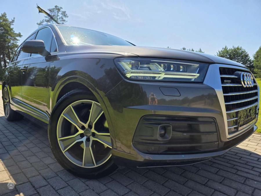 Brown Audi Q7 2016 in Telschi, with an engine capacity of 2.97 L and mileage of 320 thousand km for 21500 €, photo 22 on AUTOMOTO.COM.LV