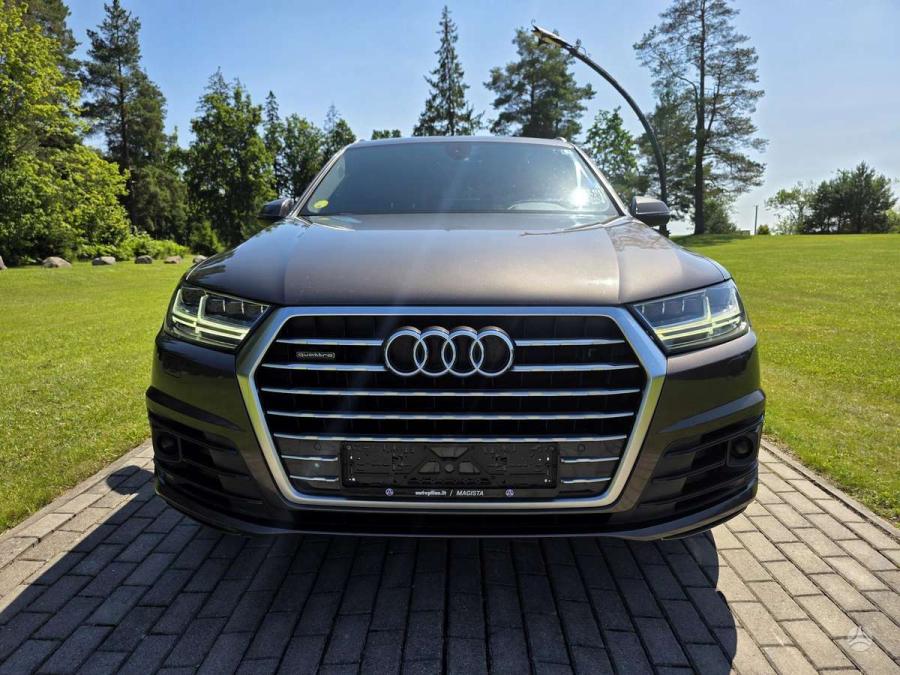 Brown Audi Q7 2016 in Telschi, with an engine capacity of 2.97 L and mileage of 320 thousand km for 21500 €, photo 53 on AUTOMOTO.COM.LV