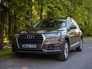 Brown Audi Q7 2016 in Mazeikiai, with an engine capacity of 2.97 L and mileage of 370 thousand km for 18800 €, photo 6 on AUTOMOTO.COM.LV