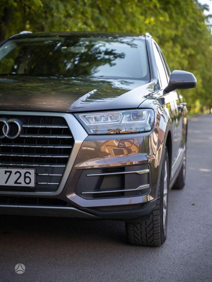 Brown Audi Q7 2016 in Mazeikiai, with an engine capacity of 2.97 L and mileage of 370 thousand km for 18800 €, photo 7 on AUTOMOTO.COM.LV