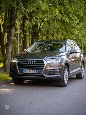 Brown Audi Q7 2016 in Mazeikiai, with an engine capacity of 2.97 L and mileage of 370 thousand km for 18800 €, photo 18 on AUTOMOTO.COM.LV