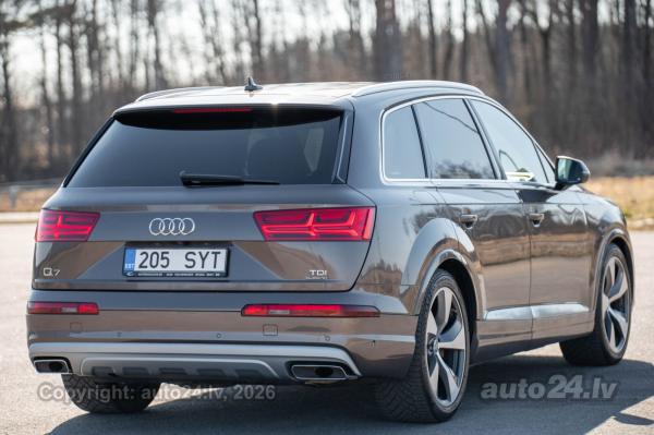 Brūns Audi Q7 2017 Tallina, ar dzinēja tilpumu 3.00 L un nobraukumu 214 tūkst. km par 25900 €, foto 3 vietnē AUTOMOTO.COM.LV