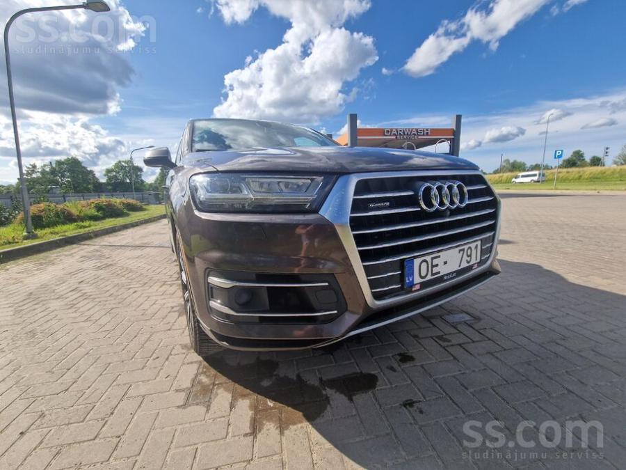 Brūns Audi Q7 2017 Jēkabpils, ar dzinēja tilpumu 3.00 L un nobraukumu 265 tūkst. km par 17900 €, foto 1 vietnē AUTOMOTO.COM.LV