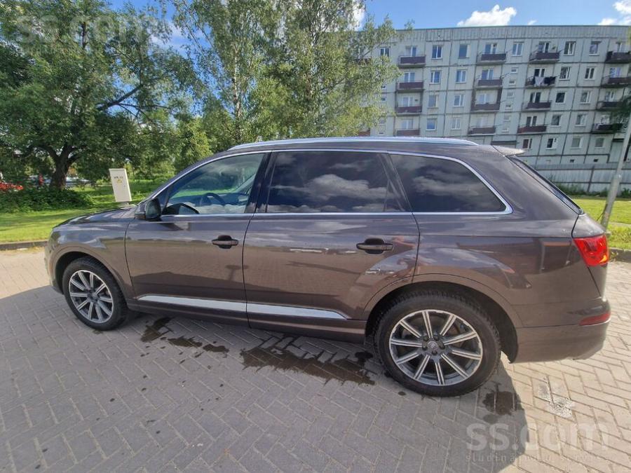 Brūns Audi Q7 2017 Jēkabpils, ar dzinēja tilpumu 3.00 L un nobraukumu 265 tūkst. km par 17900 €, foto 5 vietnē AUTOMOTO.COM.LV