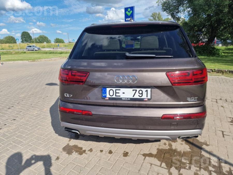 Brūns Audi Q7 2017 Jēkabpils, ar dzinēja tilpumu 3.00 L un nobraukumu 265 tūkst. km par 17900 €, foto 6 vietnē AUTOMOTO.COM.LV