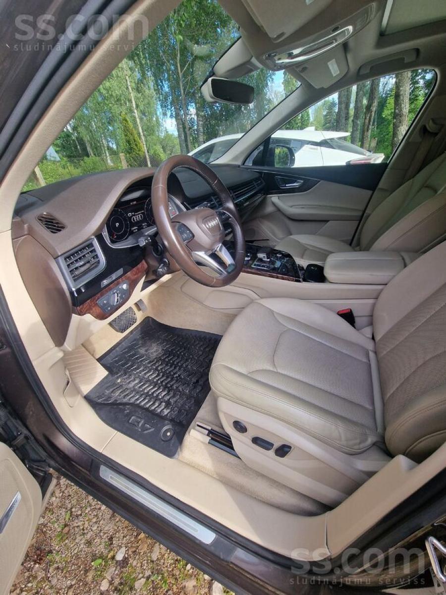 Brūns Audi Q7 2017 Jēkabpils, ar dzinēja tilpumu 3.00 L un nobraukumu 265 tūkst. km par 17900 €, foto 8 vietnē AUTOMOTO.COM.LV