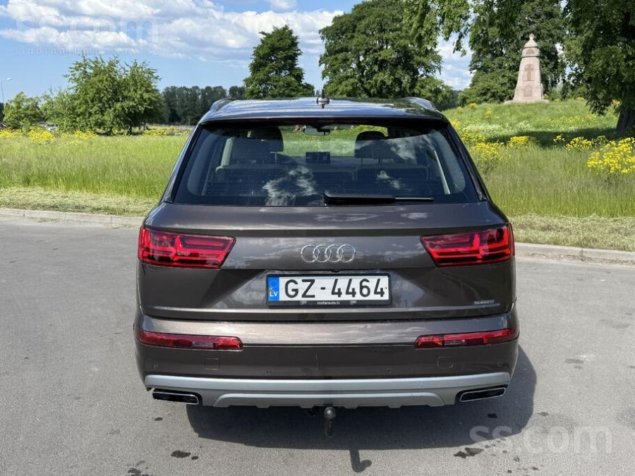 Brūns Audi Q7 2017 Rīga, ar dzinēja tilpumu 3.00 L un nobraukumu 0 tūkst. km par 18550 €, foto 6 vietnē AUTOMOTO.COM.LV
