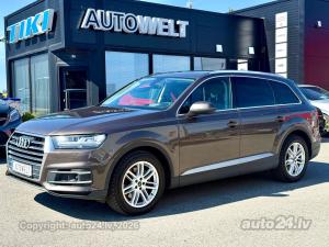 Brūns Audi Q7 2017 Tallina, ar dzinēja tilpumu 3.00 L un nobraukumu 322 tūkst. km par 18500 €, foto  vietnē AUTOMOTO.COM.LV