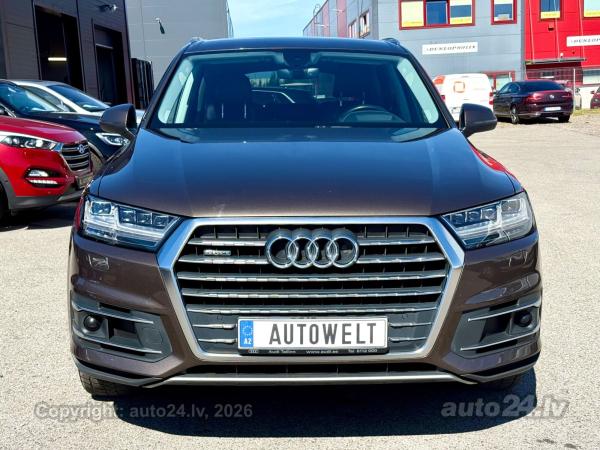 Brown Audi Q7 2017 in Tallinn, with an engine capacity of 3.00 L and mileage of 322 thousand km for 18500 €, photo 4 on AUTOMOTO.COM.LV