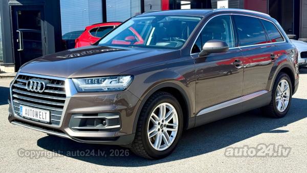 Brown Audi Q7 2017 in Tallinn, with an engine capacity of 3.00 L and mileage of 322 thousand km for 18500 €, photo 5 on AUTOMOTO.COM.LV