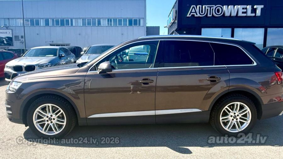Brūns Audi Q7 2017 Tallina, ar dzinēja tilpumu 3.00 L un nobraukumu 322 tūkst. km par 18500 €, foto 7 vietnē AUTOMOTO.COM.LV