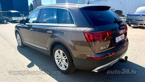 Brown Audi Q7 2017 in Tallinn, with an engine capacity of 3.00 L and mileage of 322 thousand km for 18500 €, photo 7 on AUTOMOTO.COM.LV