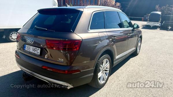Brown Audi Q7 2017 in Tallinn, with an engine capacity of 3.00 L and mileage of 322 thousand km for 18500 €, photo 9 on AUTOMOTO.COM.LV