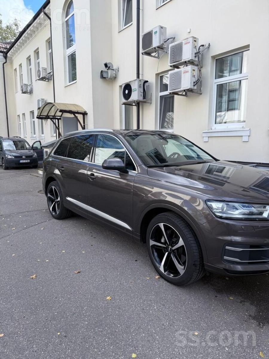 Brūns Audi Q7 2017 Rīga, ar dzinēja tilpumu 3.00 L un nobraukumu 224 tūkst. km par 27000 €, foto 1 vietnē AUTOMOTO.COM.LV