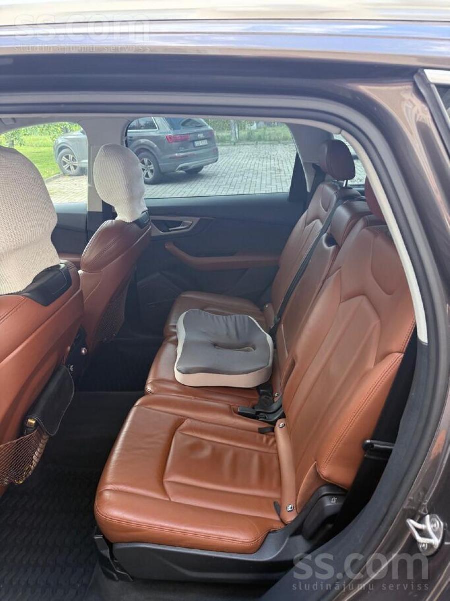 Brūns Audi Q7 2017 Rīga, ar dzinēja tilpumu 3.00 L un nobraukumu 224 tūkst. km par 27000 €, foto 5 vietnē AUTOMOTO.COM.LV