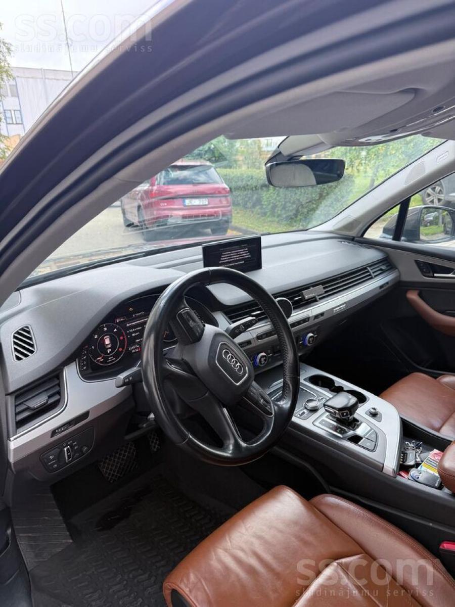 Brūns Audi Q7 2017 Rīga, ar dzinēja tilpumu 3.00 L un nobraukumu 224 tūkst. km par 27000 €, foto 6 vietnē AUTOMOTO.COM.LV