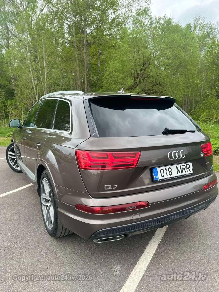Brown Audi Q7 2018 in Paide, with an engine capacity of 3.00 L and mileage of 228 thousand km for 31000 €, photo 3 on AUTOMOTO.COM.LV