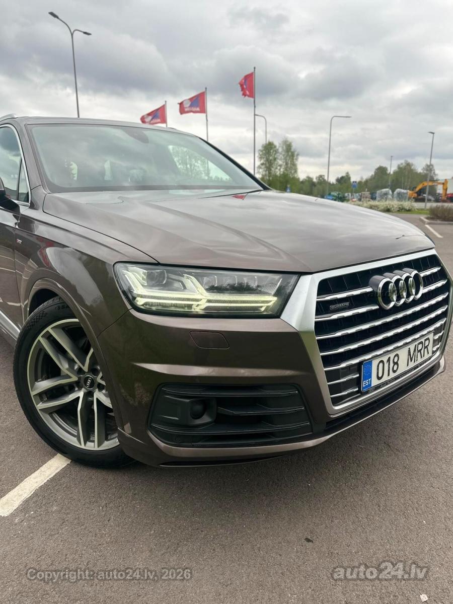 Brown Audi Q7 2018 in Paide, with an engine capacity of 3.00 L and mileage of 228 thousand km for 31000 €, photo 6 on AUTOMOTO.COM.LV