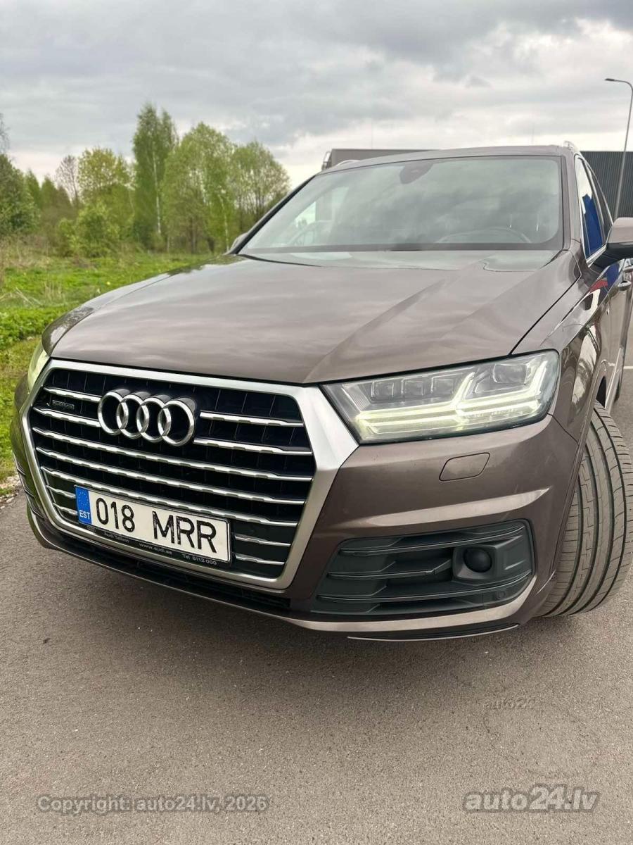 Brown Audi Q7 2018 in Paide, with an engine capacity of 3.00 L and mileage of 228 thousand km for 31000 €, photo 7 on AUTOMOTO.COM.LV