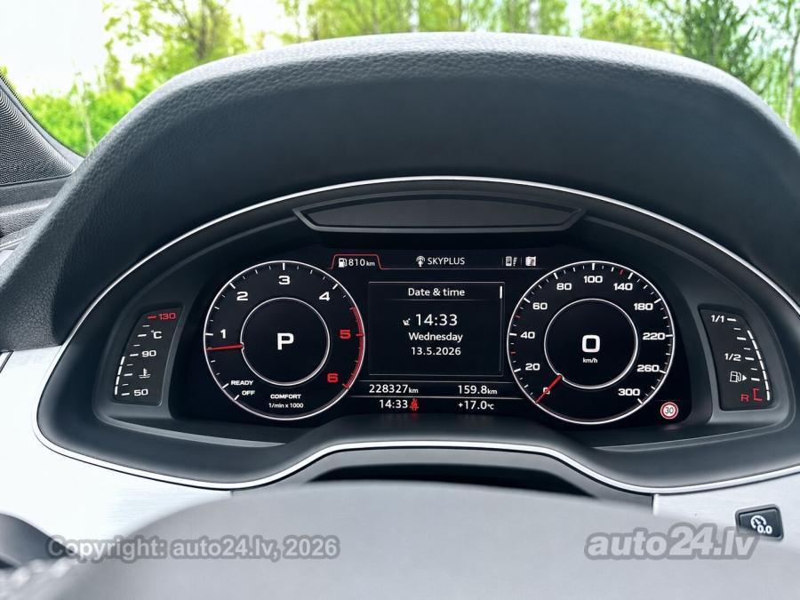 Brown Audi Q7 2018 in Paide, with an engine capacity of 3.00 L and mileage of 228 thousand km for 31000 €, photo 8 on AUTOMOTO.COM.LV