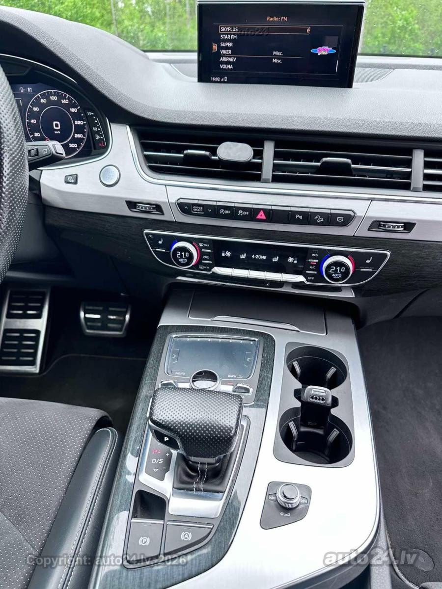 Brown Audi Q7 2018 in Paide, with an engine capacity of 3.00 L and mileage of 228 thousand km for 31000 €, photo 14 on AUTOMOTO.COM.LV