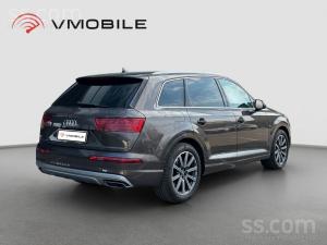 Brown Audi Q7 2019 in Riga, with an engine capacity of 3.00 L and mileage of 58 thousand km for 35900 €, photo 3 on AUTOMOTO.COM.LV