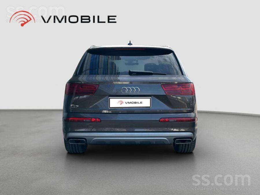 Brown Audi Q7 2019 in Riga, with an engine capacity of 3.00 L and mileage of 58 thousand km for 35900 €, photo 5 on AUTOMOTO.COM.LV