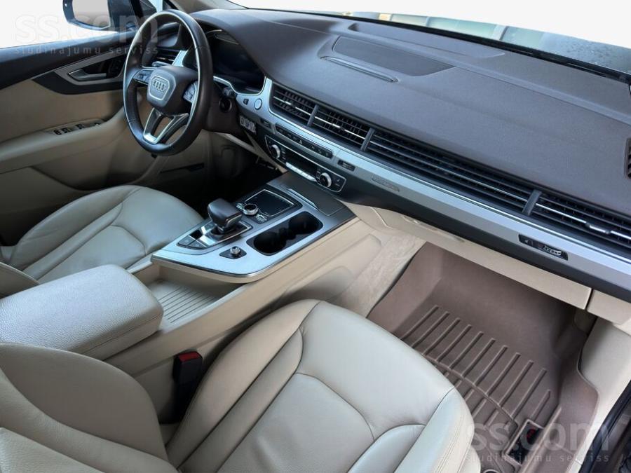 Brown Audi Q7 2019 in Riga, with an engine capacity of 3.00 L and mileage of 58 thousand km for 35900 €, photo 6 on AUTOMOTO.COM.LV