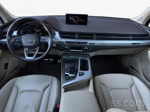Brown Audi Q7 2019 in Riga, with an engine capacity of 3.00 L and mileage of 58 thousand km for 35900 €, photo 7 on AUTOMOTO.COM.LV