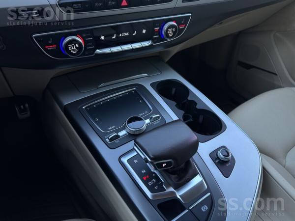 Brown Audi Q7 2019 in Riga, with an engine capacity of 3.00 L and mileage of 58 thousand km for 35900 €, photo 9 on AUTOMOTO.COM.LV