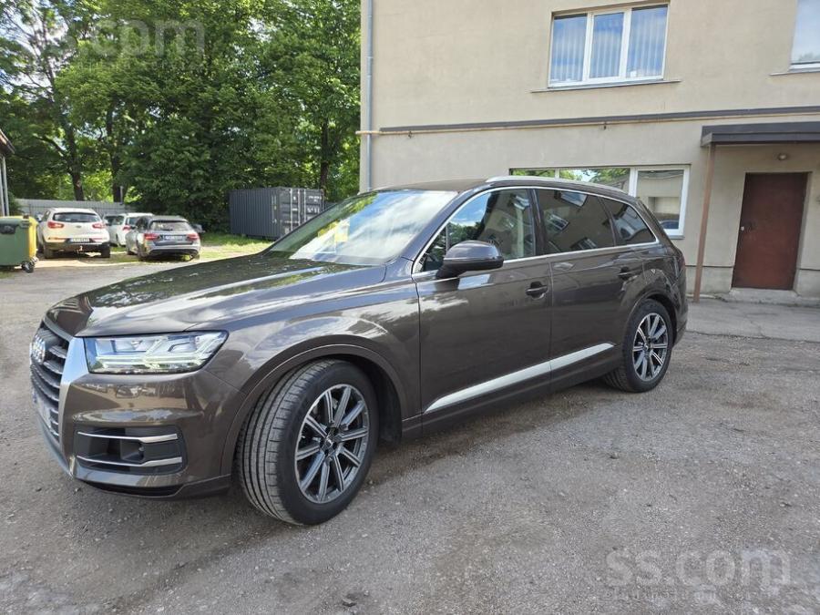 Brūns Audi Q7 2019 Rīga, ar dzinēja tilpumu 3.00 L un nobraukumu 60 tūkst. km par 34900 €, foto 1 vietnē AUTOMOTO.COM.LV