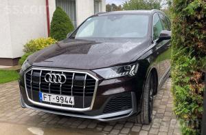 Brown Audi Q7 2020 in Liepaja, with an engine capacity of 3.00 L and mileage of 105 thousand km for 38500 €, photo 1 on AUTOMOTO.COM.LV