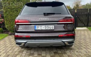 Brown Audi Q7 2020 in Liepaja, with an engine capacity of 3.00 L and mileage of 105 thousand km for 38500 €, photo 6 on AUTOMOTO.COM.LV