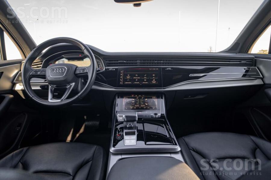 Brown Audi Q7 2021 in Riga, with an engine capacity of 3.00 L and mileage of 106 thousand km for 36800 €, photo 8 on AUTOMOTO.COM.LV