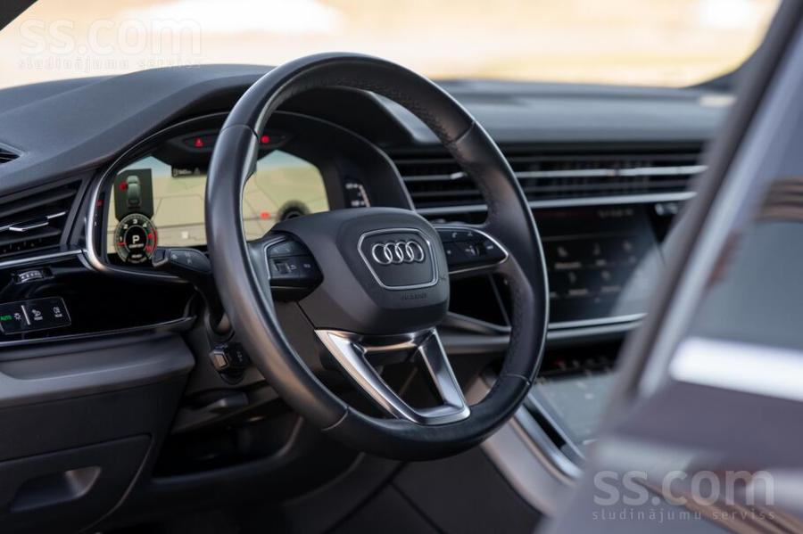 Brown Audi Q7 2021 in Riga, with an engine capacity of 3.00 L and mileage of 106 thousand km for 36800 €, photo 9 on AUTOMOTO.COM.LV