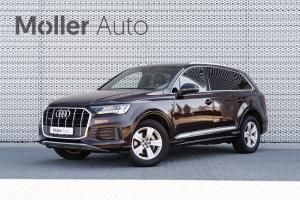 Brown Audi Q7 2021 in Marupe, with an engine capacity of 3.00 L and mileage of 106 thousand km for 39050 €, photo  on AUTOMOTO.COM.LV