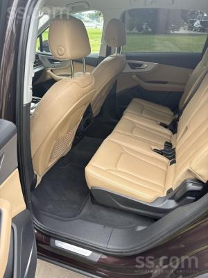 Brown Audi Q7 2021 in Riga, with an engine capacity of 3.00 L and mileage of 83 thousand km for 38900 €, photo 8 on AUTOMOTO.COM.LV