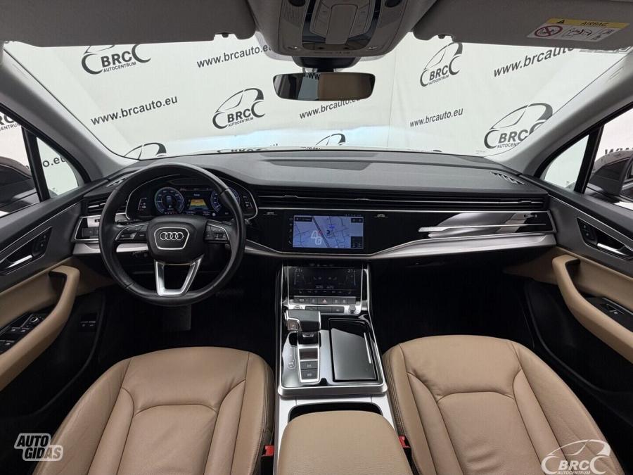 Brūns Audi Q7 2022 Avižieniai, ar dzinēja tilpumu 3.00 L un nobraukumu 114 tūkst. km par 44900 €, foto 4 vietnē AUTOMOTO.COM.LV