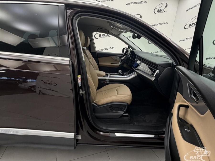 Brūns Audi Q7 2022 Avižieniai, ar dzinēja tilpumu 3.00 L un nobraukumu 114 tūkst. km par 44900 €, foto 5 vietnē AUTOMOTO.COM.LV